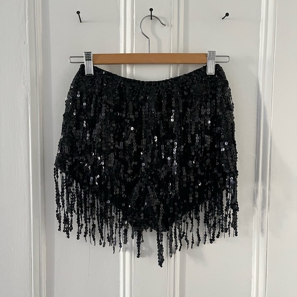 Shorts | Vintage Sequin Hot Pants Mardi Gras Burlesque Circus | Poshmark
